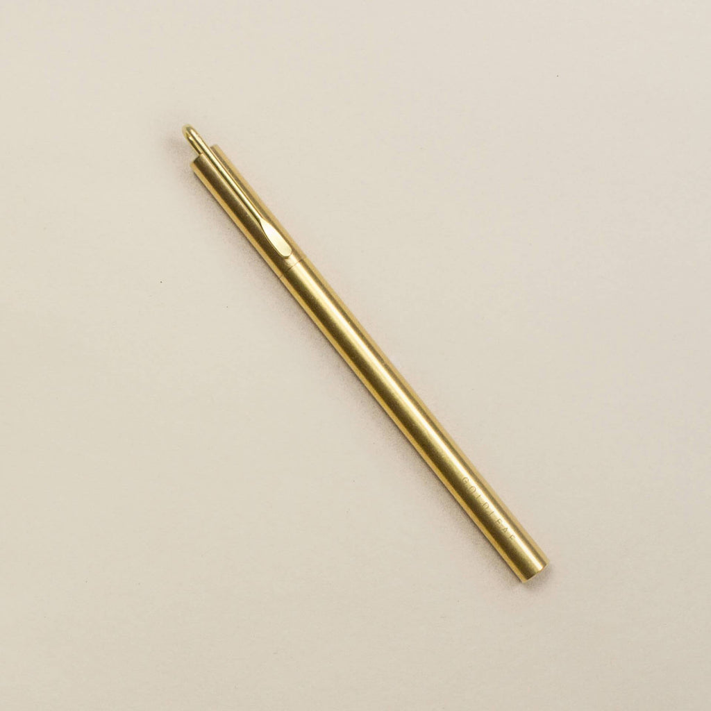 The Brass Clip Pen, a Minimalist Writing Device | Goldleaf