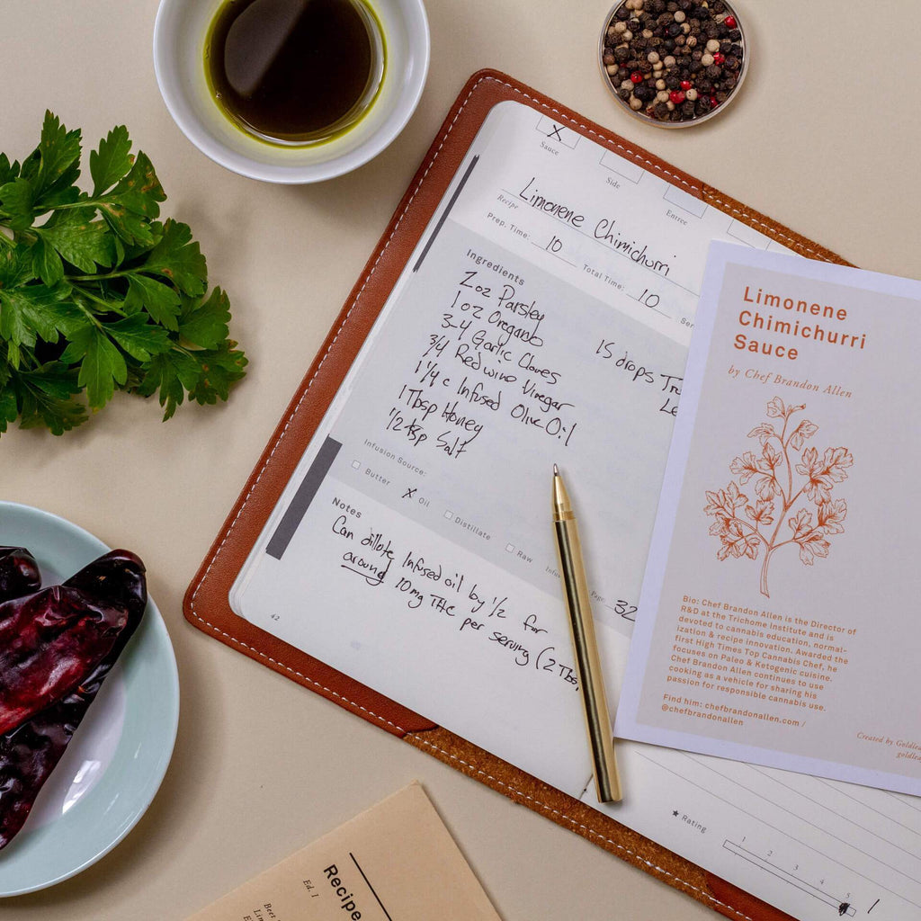 The Cooking Journal: A Cannabis Culinary Companion | Goldleaf